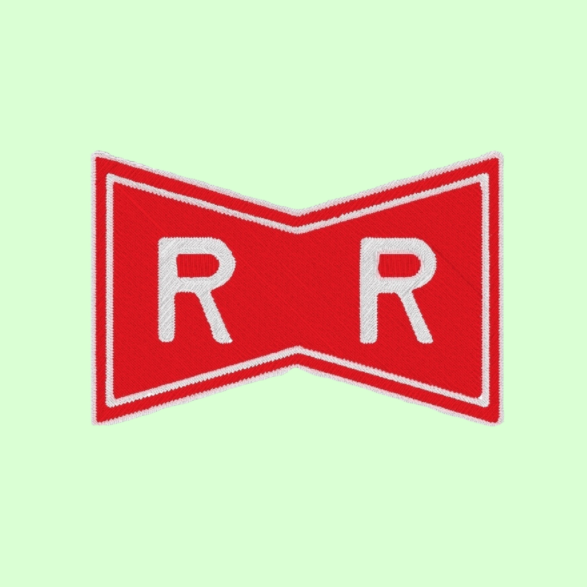 Patch thermocollant "Double R" rouge - DIPATCH