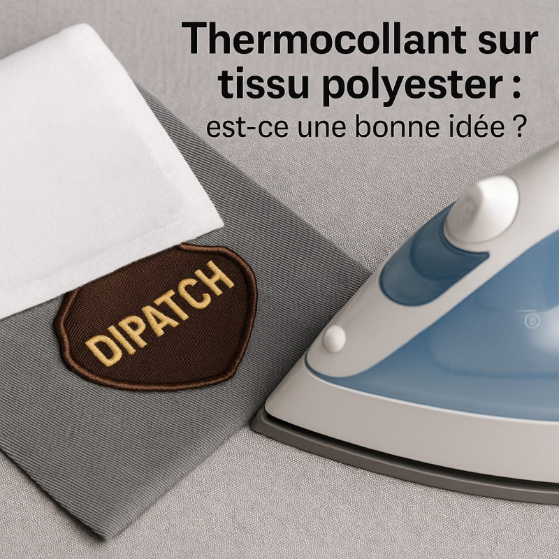 Thermocollant sur tissu polyester : est-ce une bonne idée ? 👕 - DIPATCH