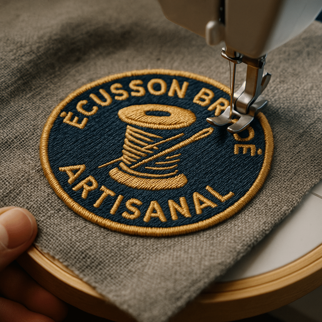 Écusson brodé artisanal : l’authenticité du fait-main 🧵 - DIPATCH